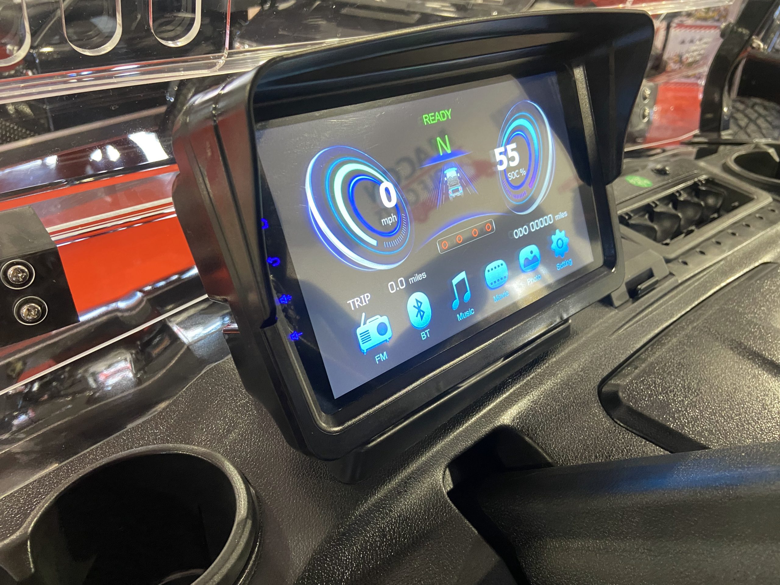 2024 Evolution D5 Ranger Lithium 4-Passenger - Black - Macon Golf Carts