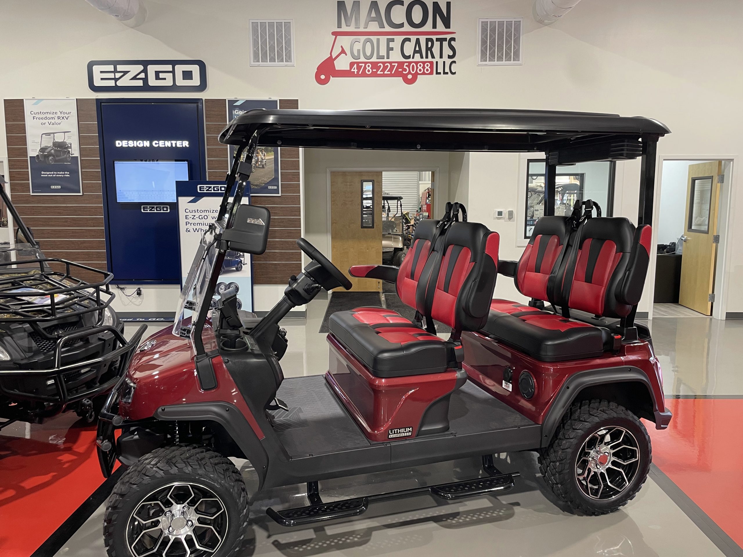 2025 Evolution D5 Maverick 4 Lithium 4-Passenger - Flamenco Red - Macon ...
