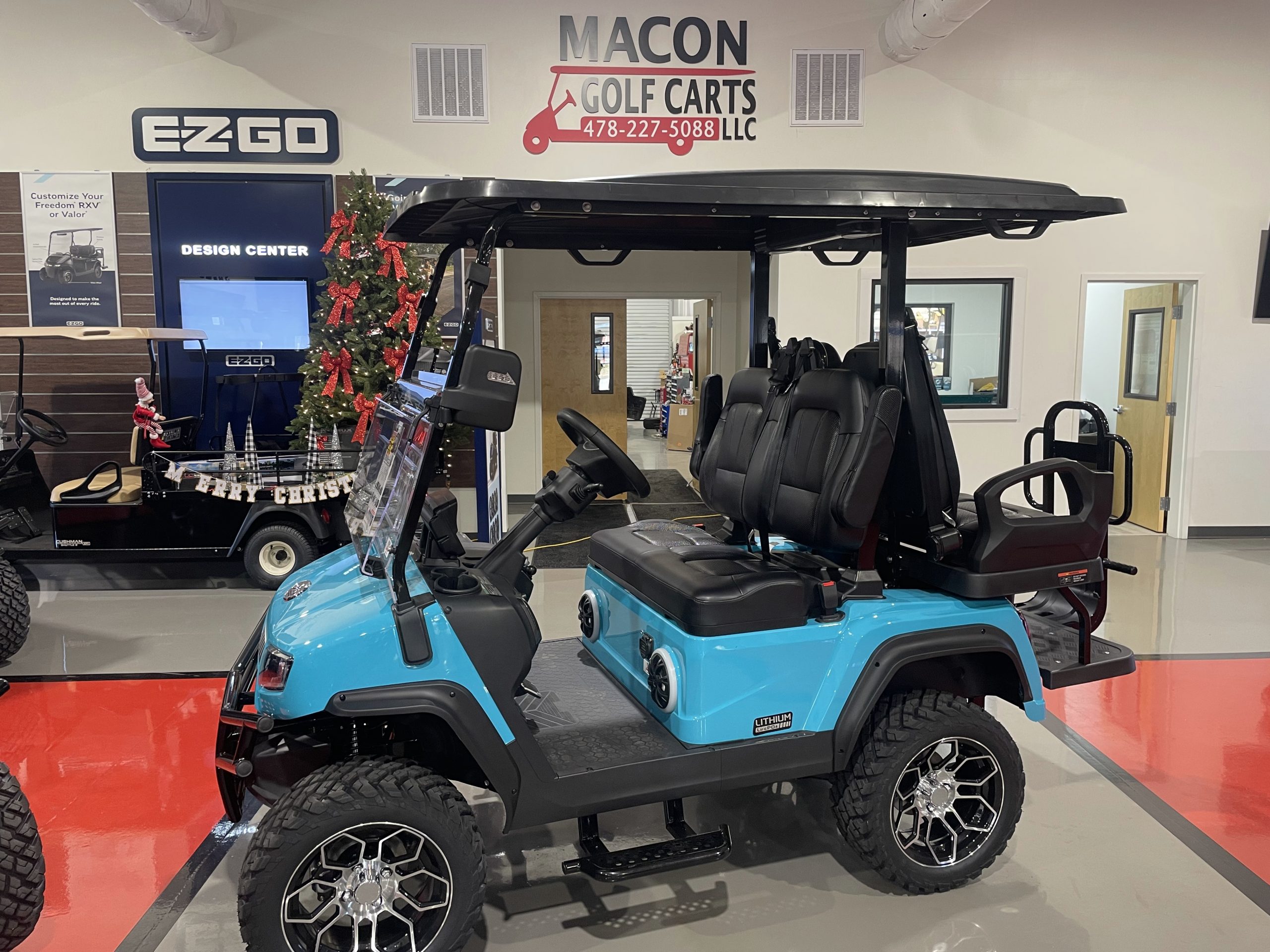 2025 Evolution D5 Maverick 2+2 Plus Lithium 4-Passenger - Sky Blue ...